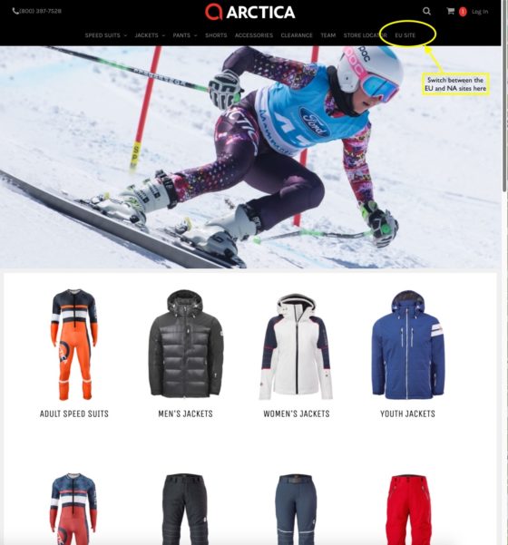 New EU Website for Arctica - Arctica